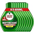 Fairy Skip the Soak Dish Power Spray Refills, Lemon, 8x650ml, Degreaser ...