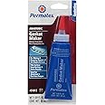 Permatex 51813 Anaerobic Gasket Maker, 50 ml Tube, Red, Packaging may ...