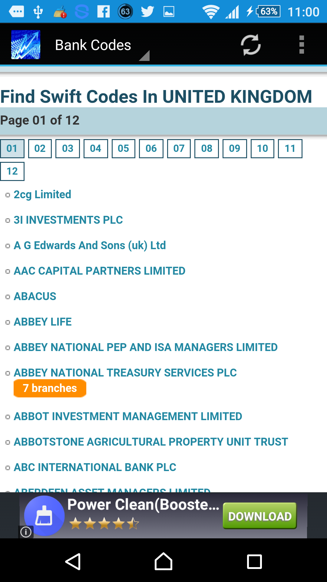 BIC Bank Codes: Amazon.co.uk: Appstore for Android