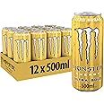 Monster Energy Ultra Gold - koffeinhaltiger Energy Drink mit fruchtigem ...