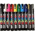Posca Colouring - PC-5M - Pack of 10 Colours : Amazon.co.uk: Home & Kitchen