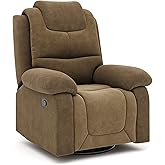 The Couch Cell Manual Recliner in Brown Suede Fabric : Amazon.in: Home ...