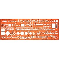 Metric Electrical and Electronic Installation Symbols Drawing Template ...