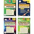 SPR 1st PUC Handbook -PHYSICS. CHEMISTRY. MATHEMATICS. BIOLOGY |Set Of 4 Books|Chapter wise Q&A ...