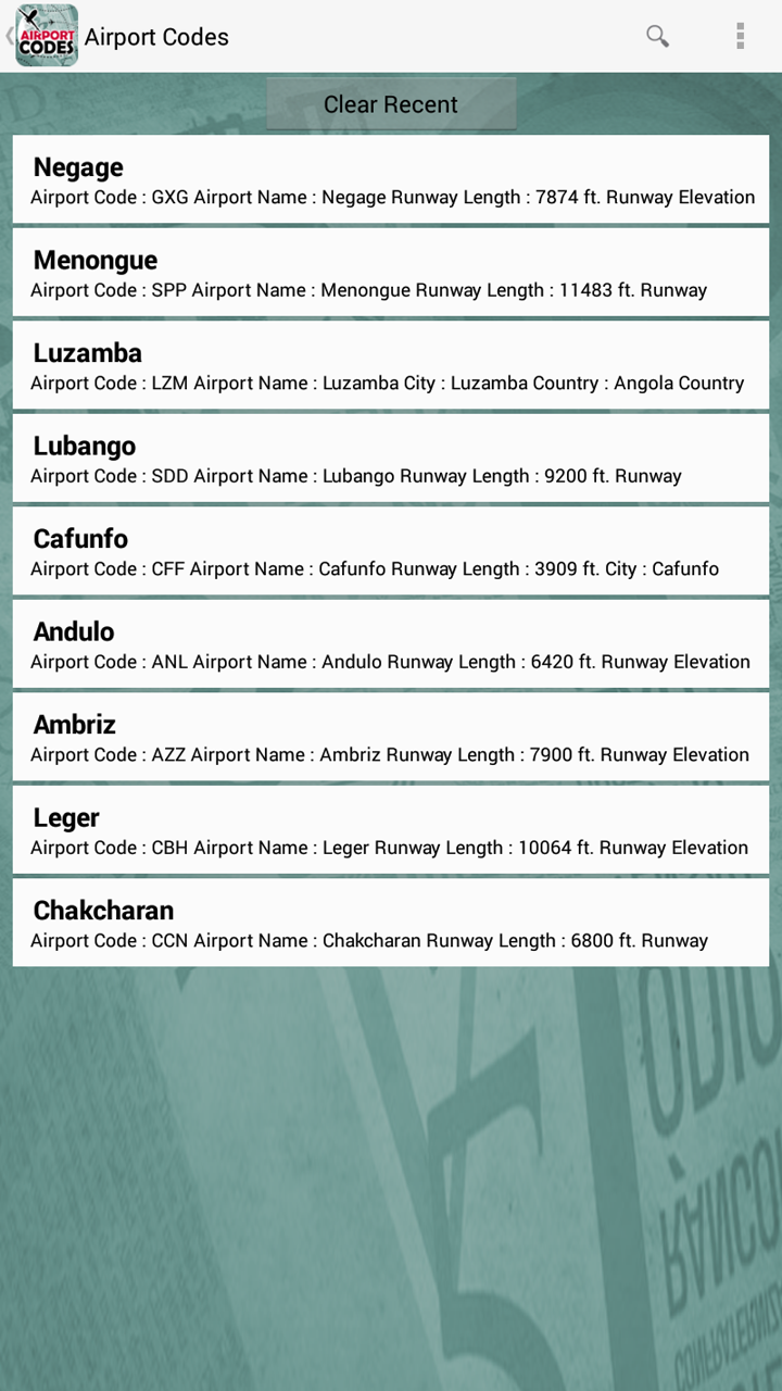 Airport Codes: Amazon.co.uk: Appstore for Android