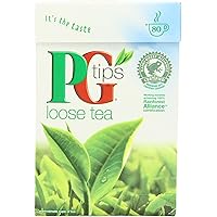 PG Tips Loose Black Tea Leaves, Bulk Pack of 12 (Total 960 Cups of Tea ...