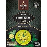 Authentic Thai Red Curry Paste by Mae Jum | 3 pack x 70g | Medium Spice ...