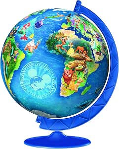 Ravensburger Disney World Map 3D Puzzle (180 Pieces) : Amazon.co.uk ...