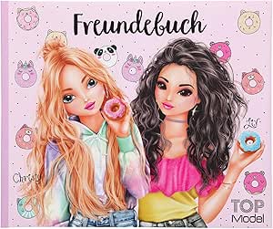 Depesche 11034 Freundebuch TOPModel, rosa, ca. 17,5 x 21 x 1,5 cm ...