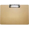 A4 Wooden Horizontal Clipboard by Janrax : Amazon.co.uk: Stationery ...