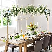 Inweder Adjustable Over The Table Rod Stand: Gold Metal Table Arch ...