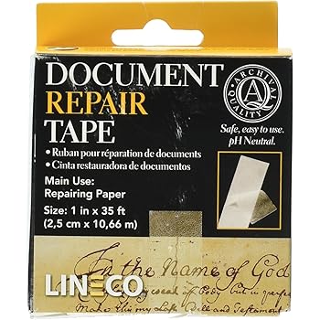 Scotch Book Repair Tape - Clear - 1 Roll - 38.1 mm x 13.7 m: Amazon.co ...