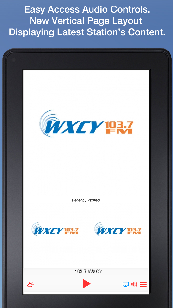 103.7 WXCY: Amazon.co.uk: Appstore for Android