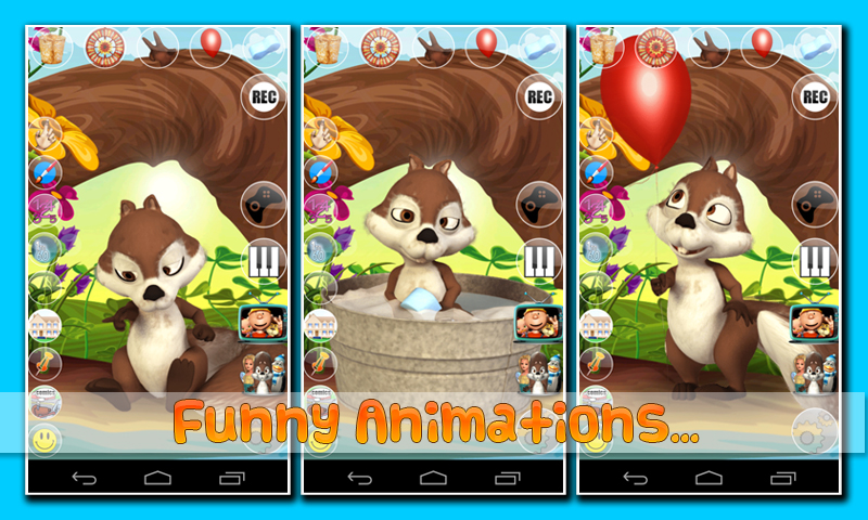 Talking Baby Squirrel : Amazon.co.uk: Apps & Games