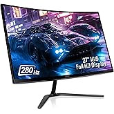 Acer ED270U S3 27 Inch WQHD 2560x1440 1500R Curved Gaming Backlit LED ...