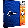 Elixir 12152 Strings Electric Guitar Strings w NANOWEB Coating, Heavy ...