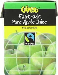 Calypso Fairtrade Pure Apple Juice 200 ml (Pack of 27): Amazon.co.uk ...