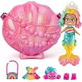 Amazon.es: KOOKYLOOS Mermaids CORAL – Muñeca sirena con 1 concha ...
