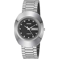 Rado DiaStar Original Automatic Men 35 mm, Black, 5 inches, Quartz ...