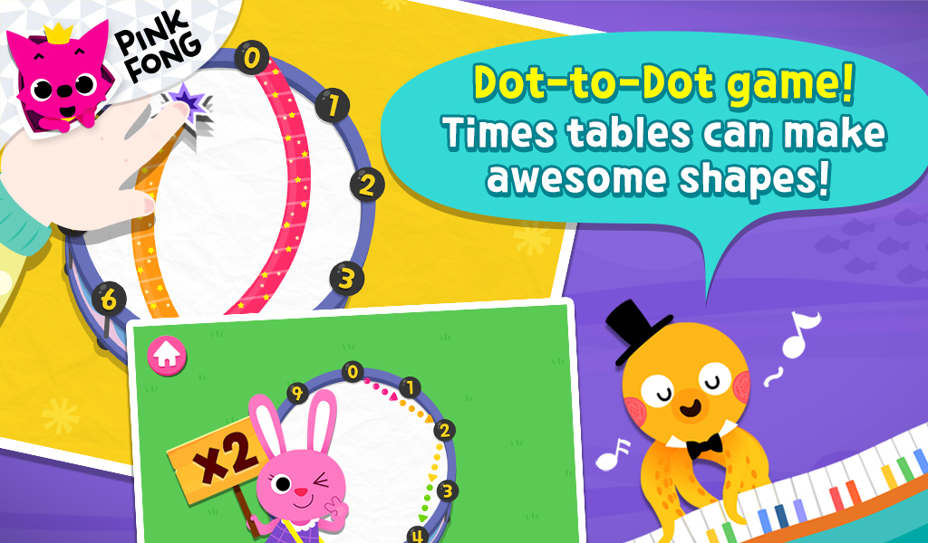 PINKFONG! Fun Times Tables: Toddler Math, Songs, Counting, Games ...