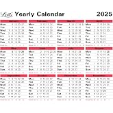 Letts of London Yearly Calendar 2026 26-TYC : Amazon.co.uk: Stationery ...