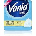 Vania Serviettes Hygiéniques, Maxi Confort, Normal+, 16 Serviettes ...