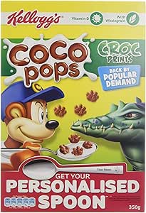 Kellogg's Croc Prints Coco Pops 350g : Amazon.co.uk: Grocery