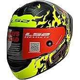 LS2 Helmets - FF352 Rookie - Fizzle - Single Clear Visor | Sharp 4 Star ...