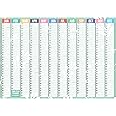 2025 Year Wall Planner - A3 Size (42cm x 29.7cm) 130GSM - Folded to A6 ...