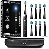 AGARO COSMIC PLUS Sonic Electric Tooth Brush For Adults With 5 Modes, 5 ...