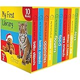 Buy My First Library: Boxset of 10 Board Books for Kids Book Online at ...