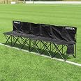 FORZA Portable Aluminium Team Benches - 4, 6 & 8 Seat Benches Available ...