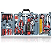 Hi-Spec 53pc Home & Office DIY Tool Kit Set. Complete Household Tool ...