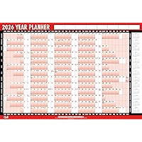2026 Year Wall Planner A1 - Large 85cm x 58cm Laminated Calendar ...