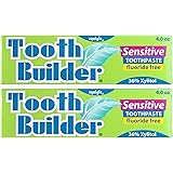 Squigle Tooth Builder Sensitive Toothpaste - 36% Natural Xylitol, SLS ...