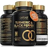 Advanced Turmeric Capsules High Strength 3000mg, Ginger & Black Pepper ...