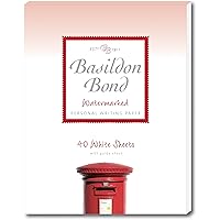 Basildon Bond Luxury Writing Pad with 40 Sheets - White, Duke (137 x ...