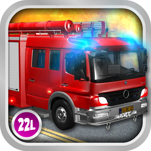Kids Vehicles 1: Interactive Fire Truck - Animated 3D Games Fire Engine ...