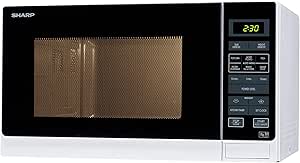 Sharp R372WM 25 Litre Solo Microwave, White: Amazon.co.uk: Kitchen & Home