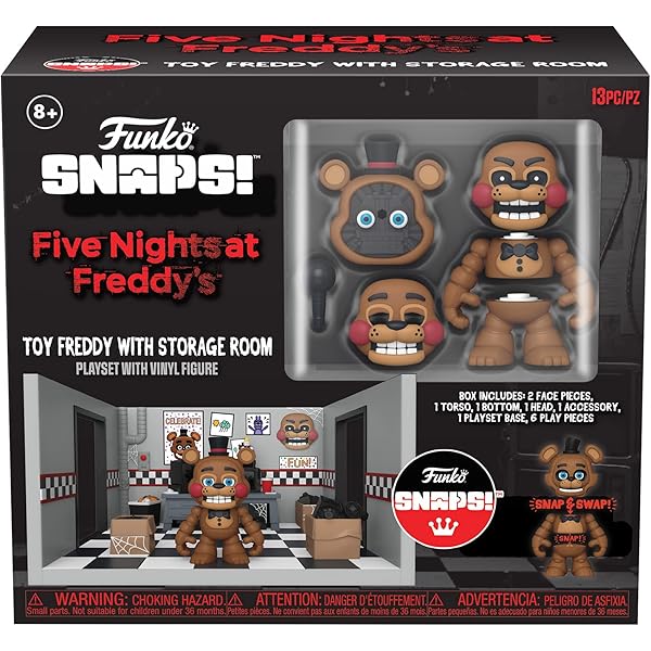 Five Nights At Freddy's Snap: Playset Stage With Gold, 49% OFF