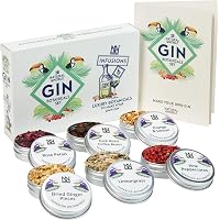 Gin and Tonic Premium Gift Set of Cocktail Botanicals, Spices, Herbs ...