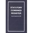 Statutory Combined Register (As per Companies Act, 2013) (12-in-1 ...