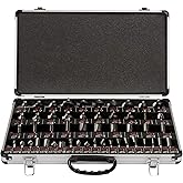 Trend 30 Piece Router Bit Starter Set, 1/4 Inch Shank, Tungsten Carbide ...