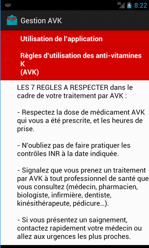 SURVEILLANCE TRAITEMENT AVK: Amazon.fr: Appstore pour Android