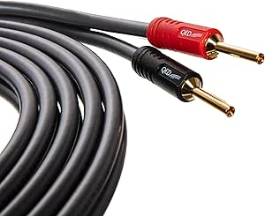 3m Pair of QED XT40i Reference Speaker Cable with X-Tube Technology Terminated with Airloc ...