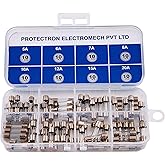Protectron Electro Fast Blow Glass cartridge Fuses 5x20mm- 80pc ...
