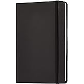 AmazonBasics Classic Notebook, Plain - (130mm x 210mm) - 240 pages ...