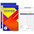 Tax Invoice Bill Book | 50 Original + 50 Duplicate | 13 × 22 cm (Pack ...
