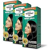 Buy Vasmol Super 33 Kesh Kala 75Ml - Pack Of 4 I Black Colour I Oil ...