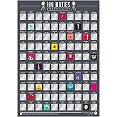 100 Box Sets Bucket List Scratch Off Poster : Amazon.co.uk: Home & Kitchen